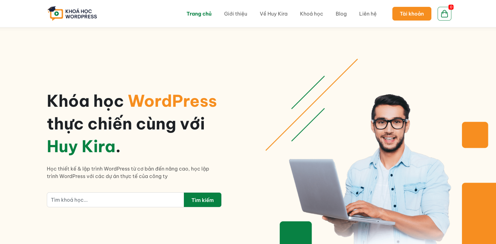 Khóa học - Khóa học WordPress